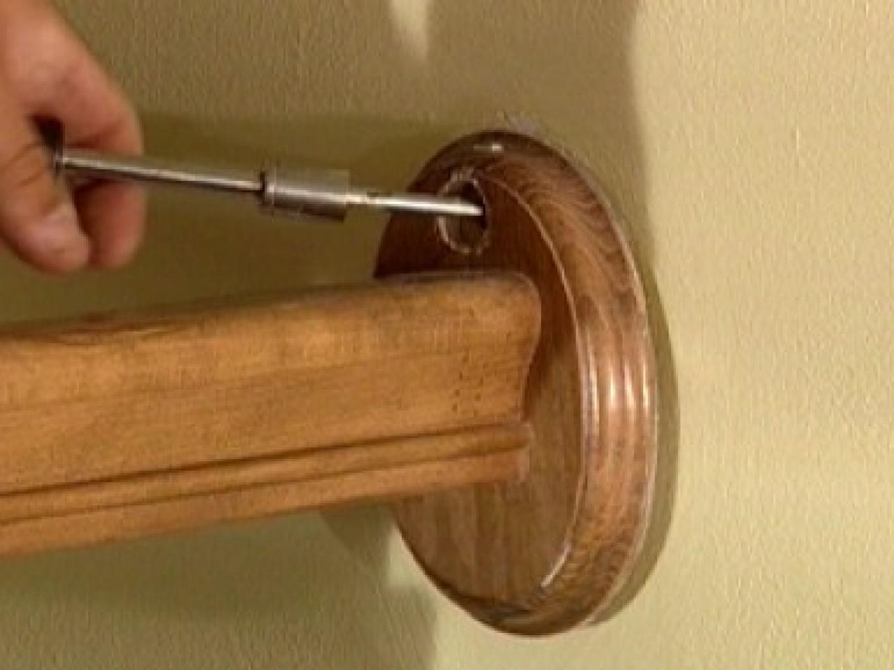 How To Attach Banister To Wall House Elements Design