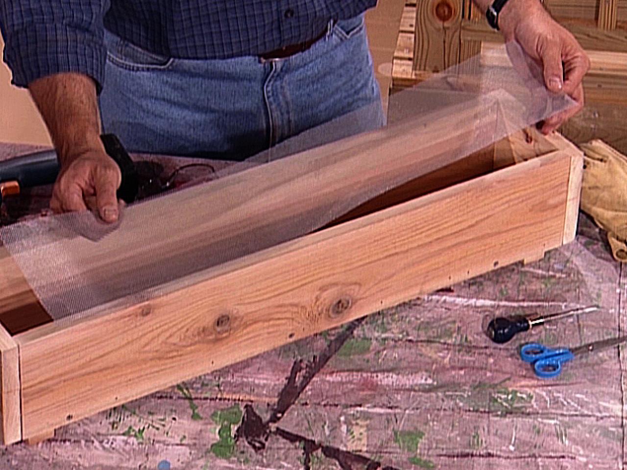 How To Build A Wooden Planter Box How tos DIY