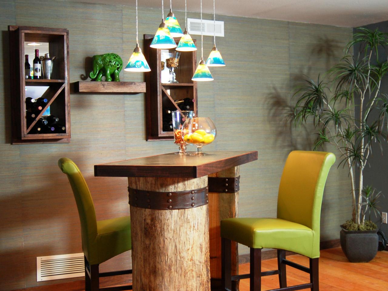 Bar Table Decorating Ideas