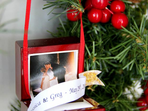 Engagement Ring Box Christmas Ornament