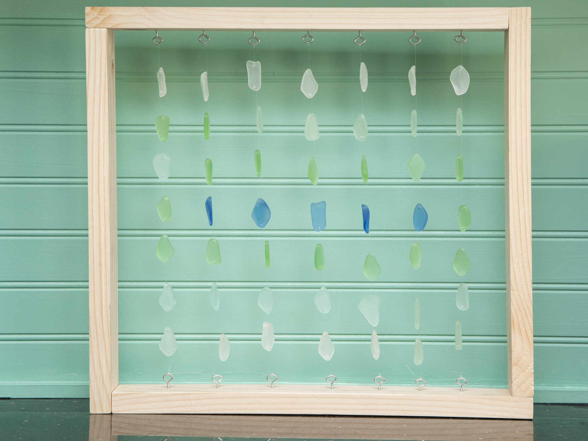 Home & Living beach glass etc. Mille Lacs lake shadow box for Lake ...