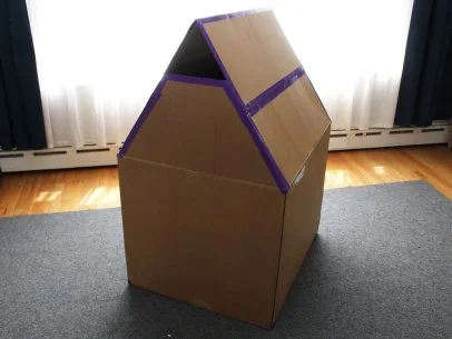 Cardboard Box Fort Ideas For Kids